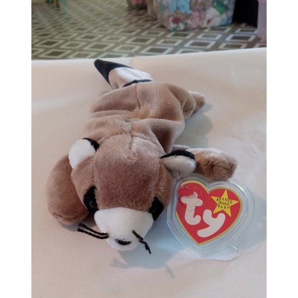 Toys | Ty Beanie Babies Ringo The Raccoon | Poshmark